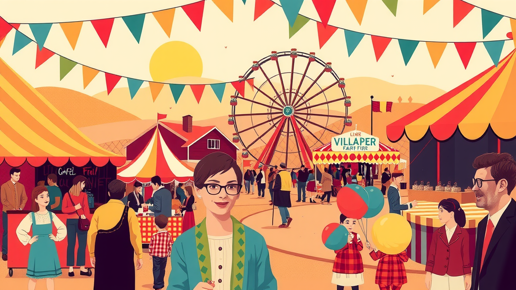 A Village Fair Paragraph for Class 6-12, SSC, HSC, 150, 250, 300 Words ...